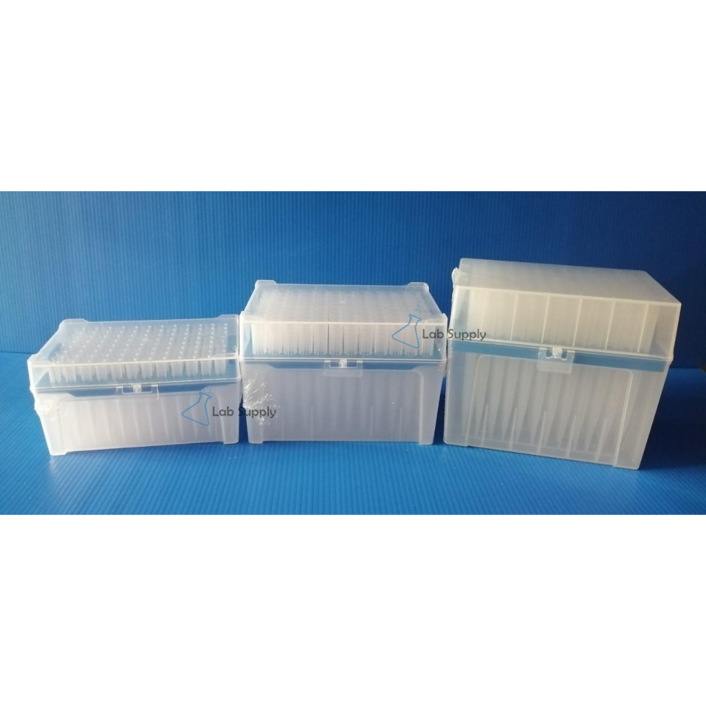 ทิปพร้อมกล่อง Sterile Low retention tip with lock box 200uL, 1000uL ...