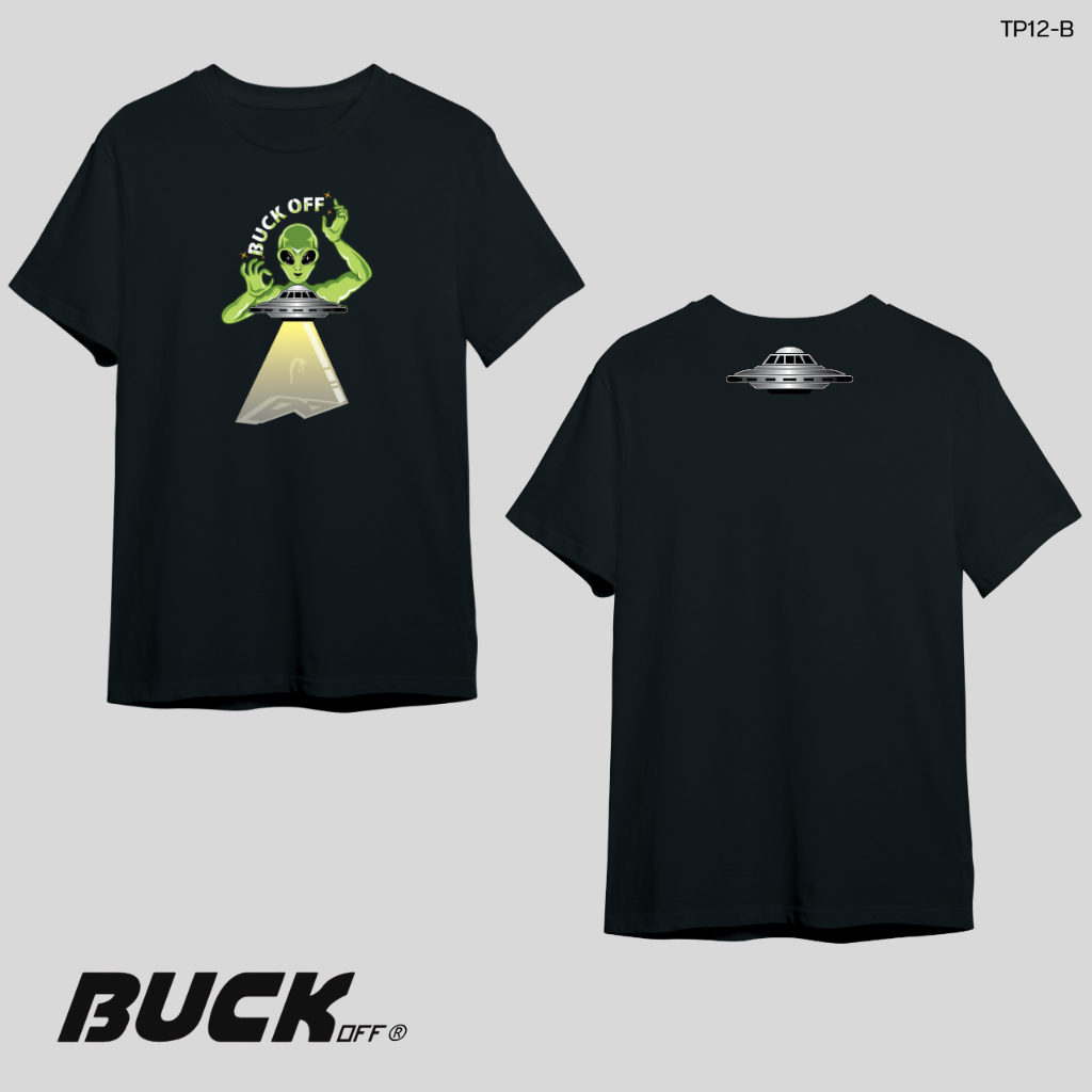 BUCKOFF : เสื้อยืดโอเวอร์ไซส์ สกรีนลาย OVERSIZED T-SHIRT ทรงหลวม Cotton 100% สัมผัสนุ่ม สวมใส่ ...
