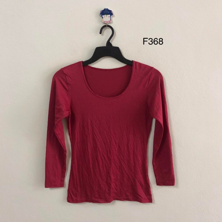 Heattech (F368) แบรนด์ uniqlo ยูนิโคล่ คอกลม | Shopee Thailand