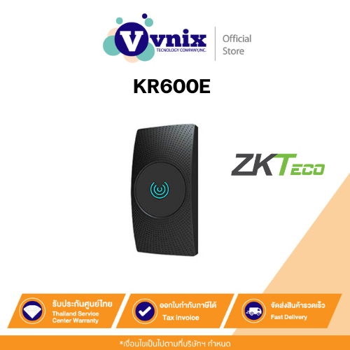 KR600E เครื่องทาบบัตร Zkteco By Vnix Group | Shopee Thailand