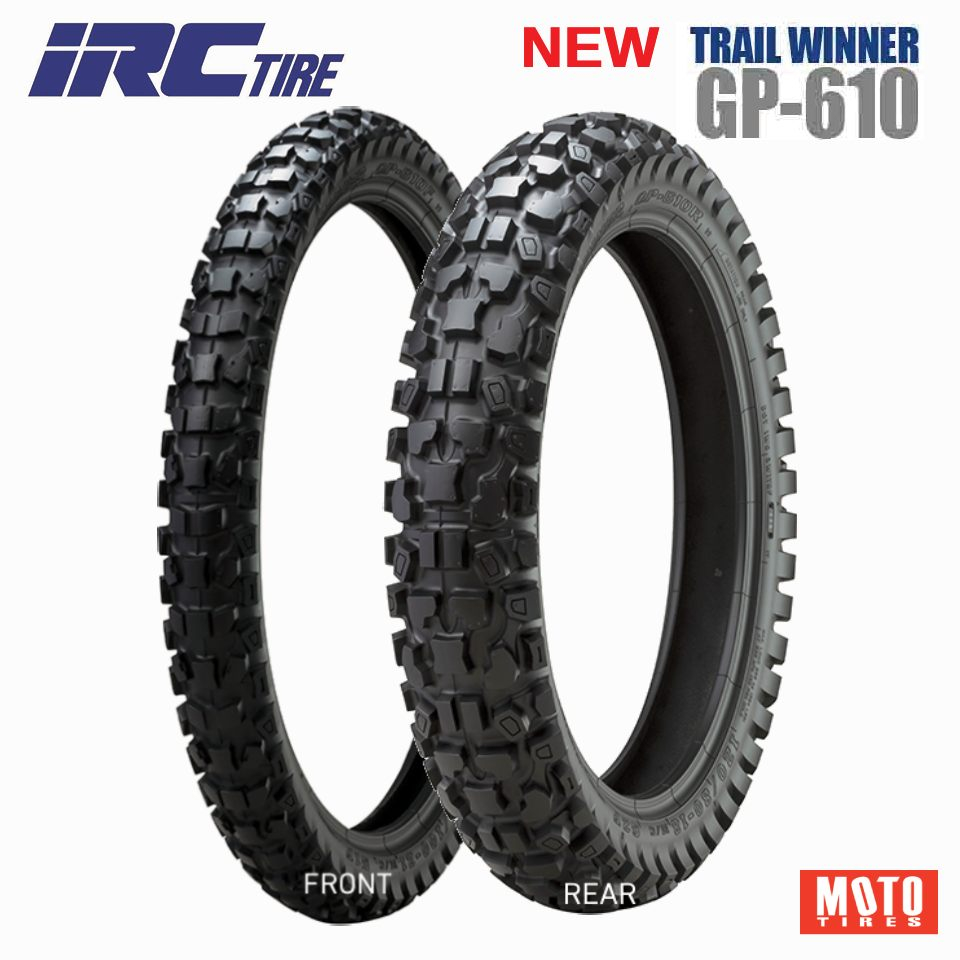 [ใหม่] ยางกึ่งวิบาก IRC GP-610 ตรงรุ่น CRF250/300 / KLX250/300 / WR155 | Shopee Thailand