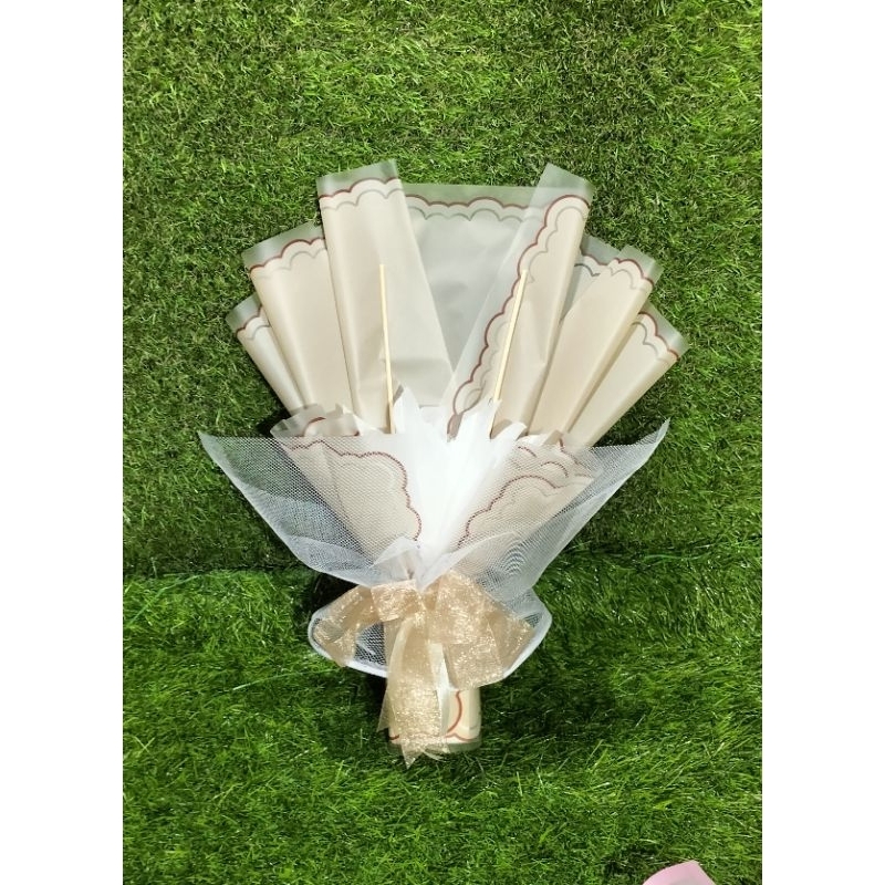 ช่อเปล่าสำหรับใส่ดอกไม้หรือธนบัตรเอง | Shopee Thailand