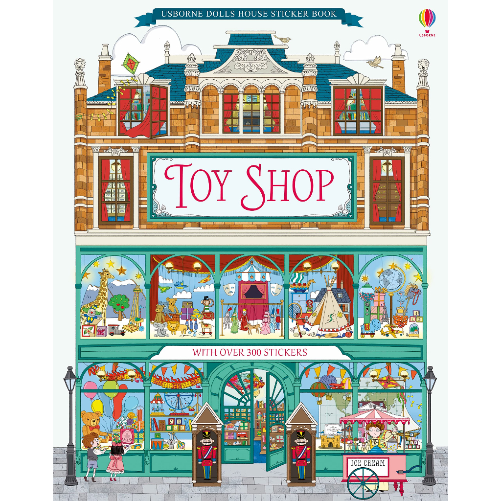 Doll's House Sticker Books Toy Shop Sticker Book - Doll's House Sticker ...