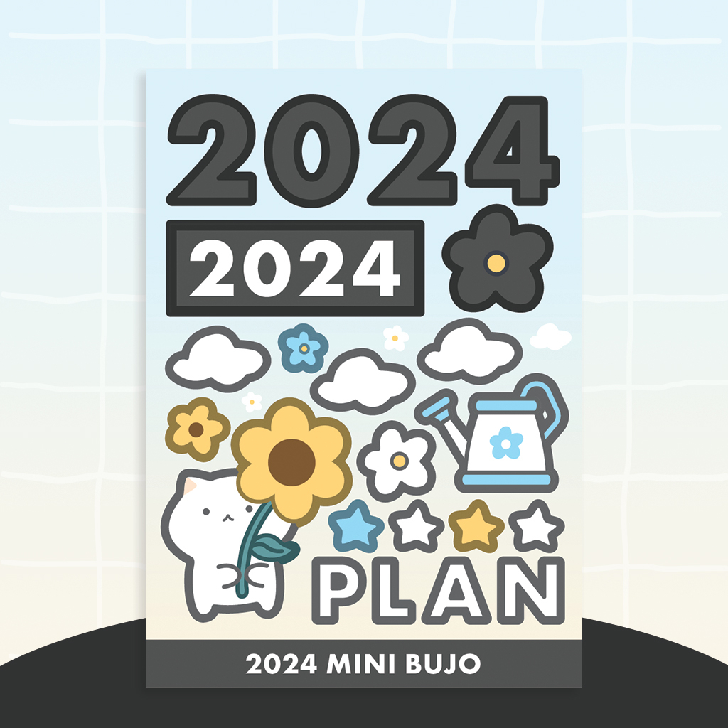 สติกเกอร์ Mini Bujo 2025 💫 ติดปก สมุด สติ๊กเกอร์ แต่งแพลนเนอร์ ...