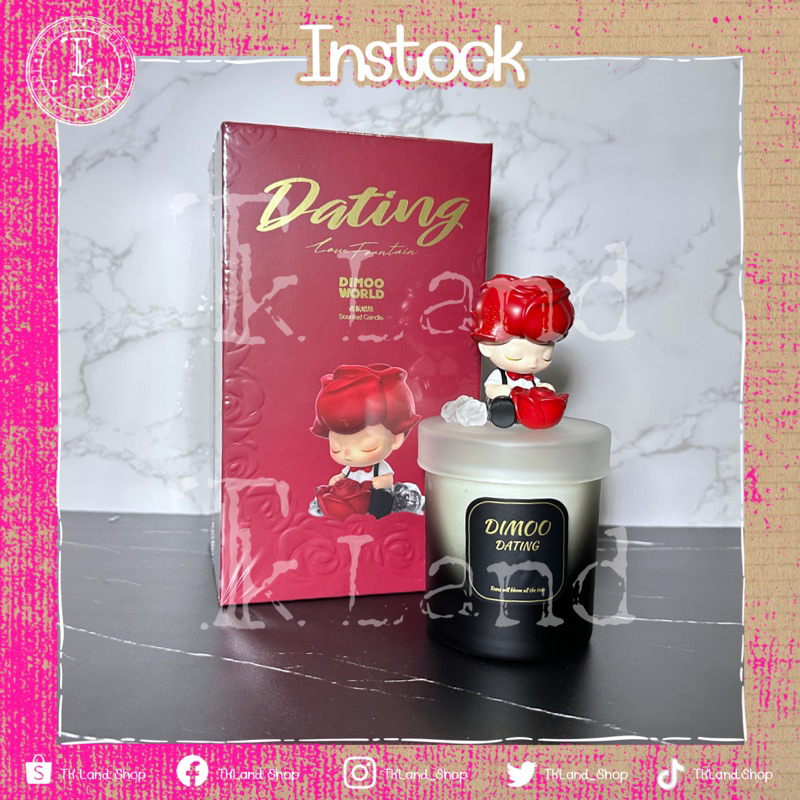 [พร้อมส่ง] Scented Candle Dimoo Dating Series | Shopee Thailand