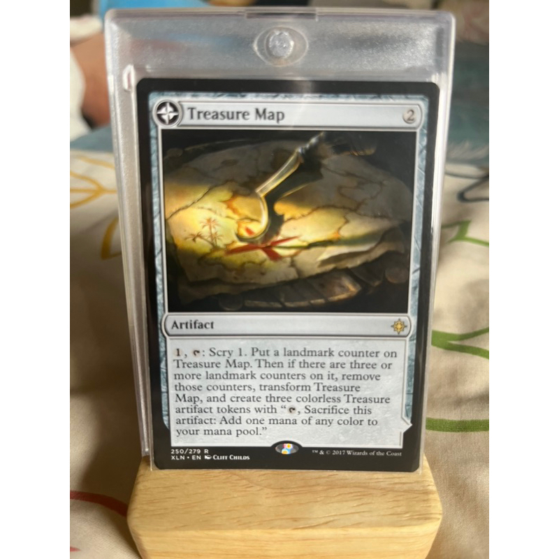 การ์ด MTG Treasure Map Artifact Magic the Gathering EDH รุ่น XLN สภาพ Nm | Shopee Thailand
