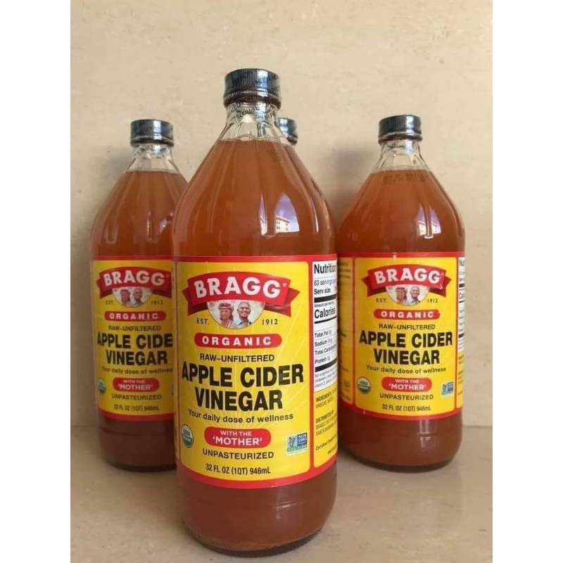 Bragg apple cider vinegar 946ml.. | Shopee Thailand