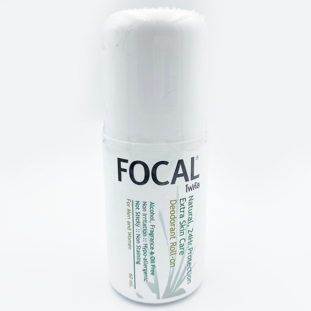 โฟคัล โรลออน สารส้ม ระงับกลิ่นกาย 60 มล. FOCAL BODY DEODORANT ROLL ON ...