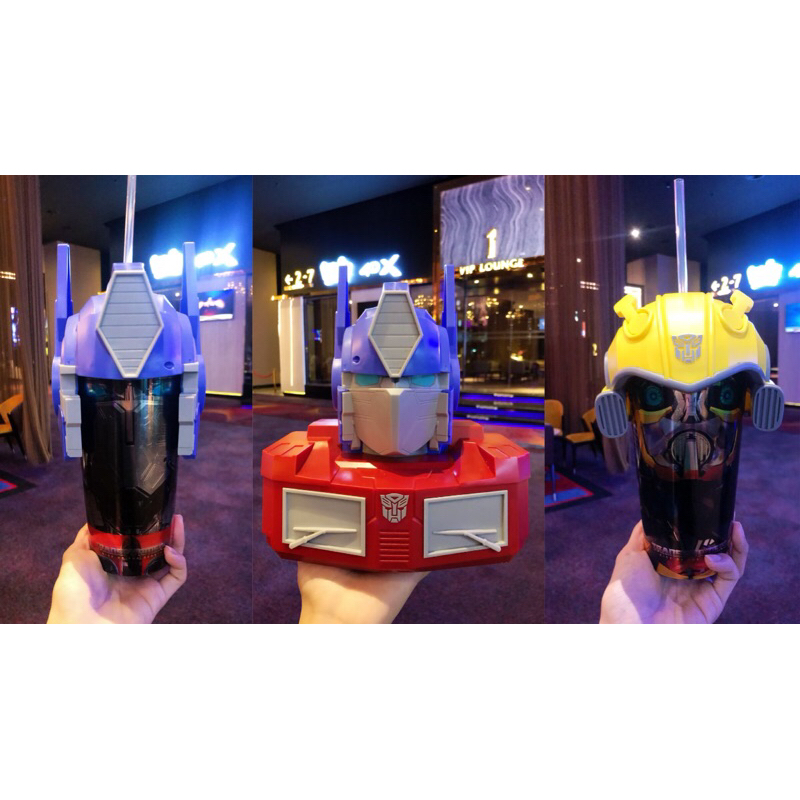 ถังป๊อปคอร์น Transformers: Rise of the Beasts ถังป๊อปคอร์น Optimus ...