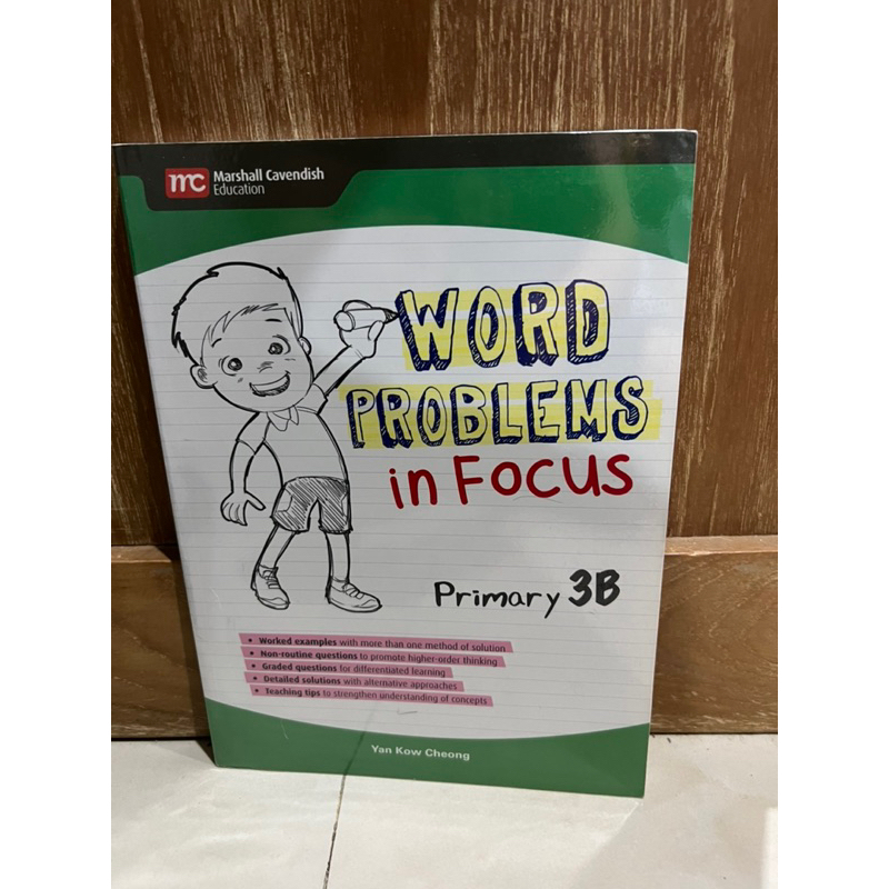 Word Problems in Focus Primary 3B แบบฝึกหัดคณิตศาสตร์ ชั้นประถม 3 เทอม2 | Shopee Thailand