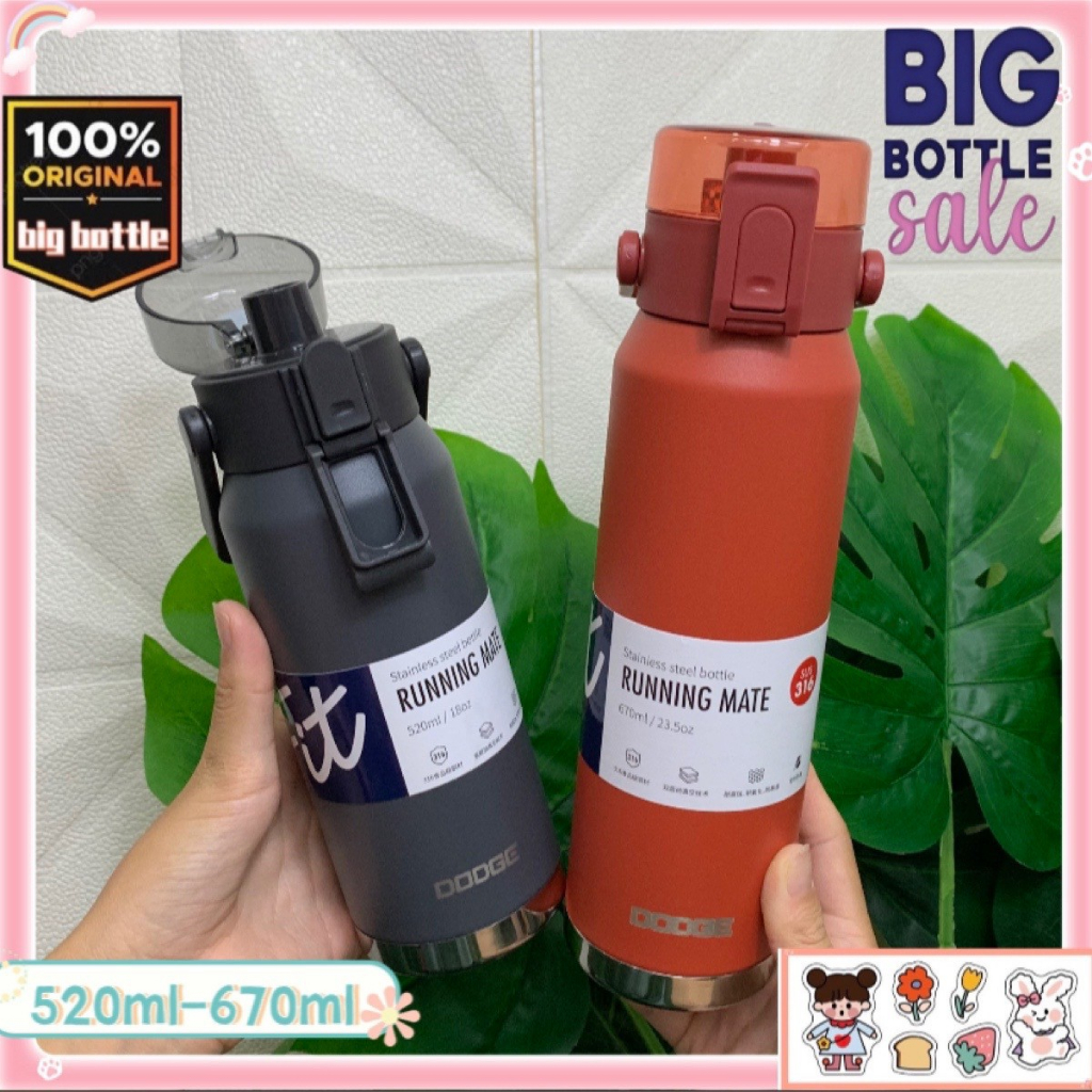 DDS-301 กระบอกเก็บความเย็น สแตนเลส316 กระบอกน้ำเก็บอุณหภูมิ สะดวกพกพา 520ml-670ml | Shopee Thailand