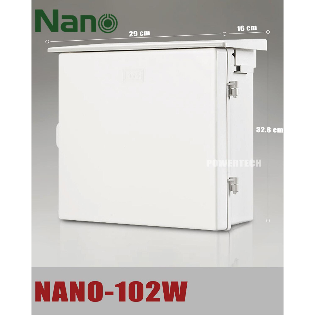 Nano ตู้ กันฝนพลาสติก พลาสิก นาโน NANO 11W 22W 101W 102W NNP | Shopee ...