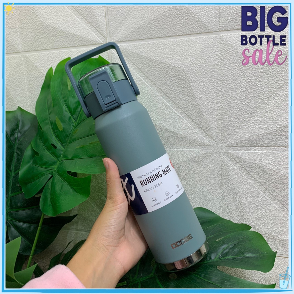 DDS-301 กระบอกเก็บความเย็น สแตนเลส316 กระบอกน้ำเก็บอุณหภูมิ สะดวกพกพา 520ml-670ml | Shopee Thailand