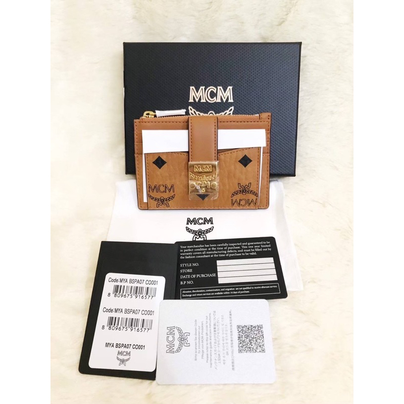 New mcm card holder อุปกรณ์การ์ด กล่อง ถุงผ้า | Shopee Thailand