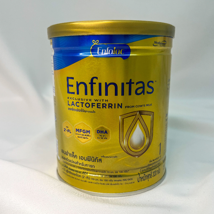 Enfalac Enfinitas exclusive with Lactoferrin สูตร 1 (320 กรัม) exp.06 ...