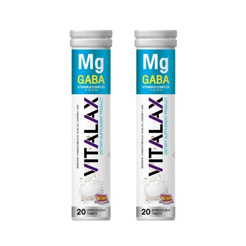 VITALAX Mg GABA + L – theanine + B complex + Chamomile Extract วิตามิน ...