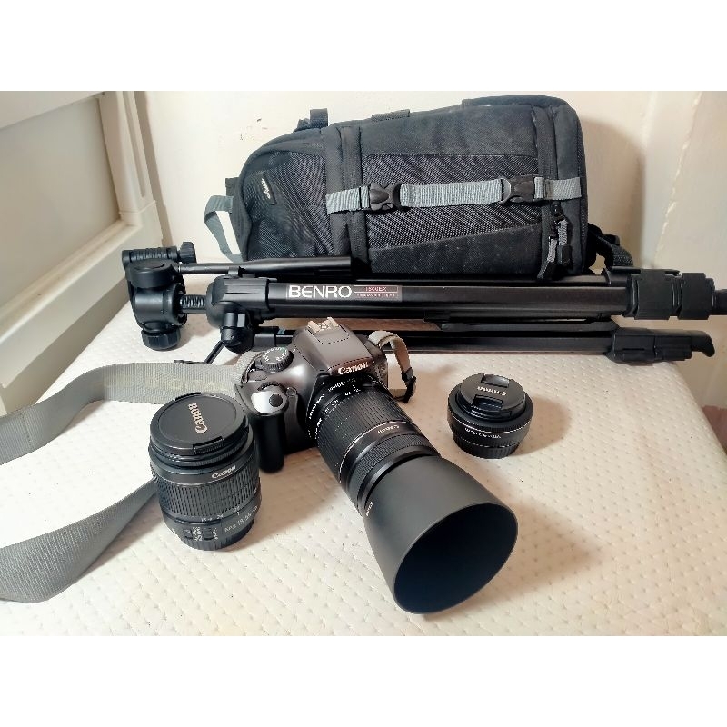 กล้องถ่ายภาพ Canon มือสอง รุ่น eos 1100d สภาพดีทั้งเซ็ต | Shopee Thailand