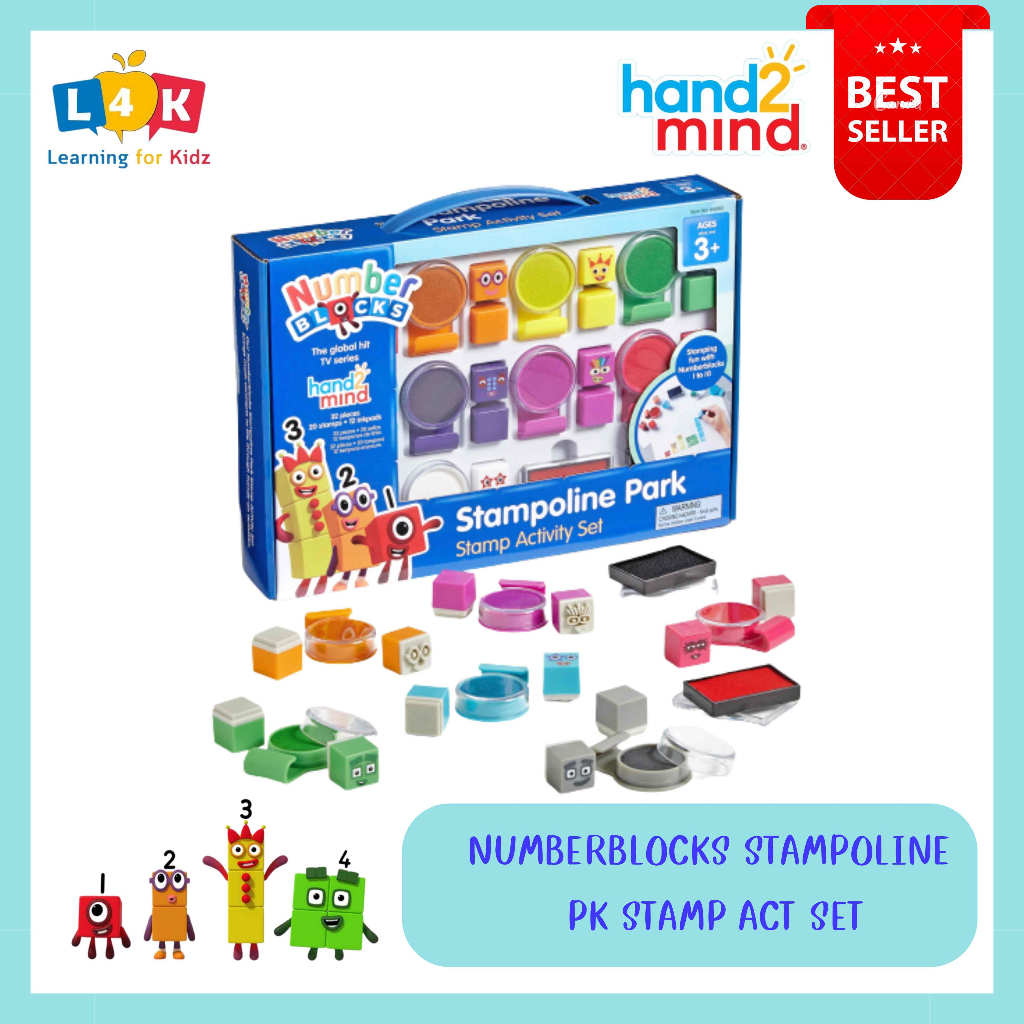 [ ส่งไวภายใน 2-3 วัน!!!! ][[3 ขวบ + ]] NUMBERBLOCKS STAMPOLINE PK STAMP ...