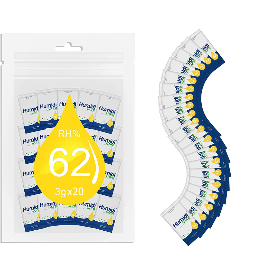 Humidi Cure RH62% Humidity Pack, ชุดควบคุมความชื้นแบบสองทิศทางสมุนไพร ...