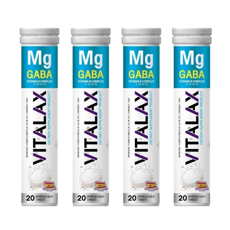 VITALAX Mg GABA + L – theanine + B complex + Chamomile Extract วิตามิน ...