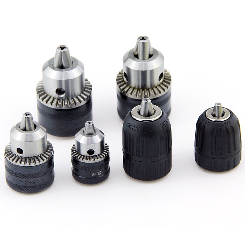 DCA หัวสว่าน (แบบใช้จำปา) 3/8-24UNF,1/2-20UNF Spanner Drill Chuck ...
