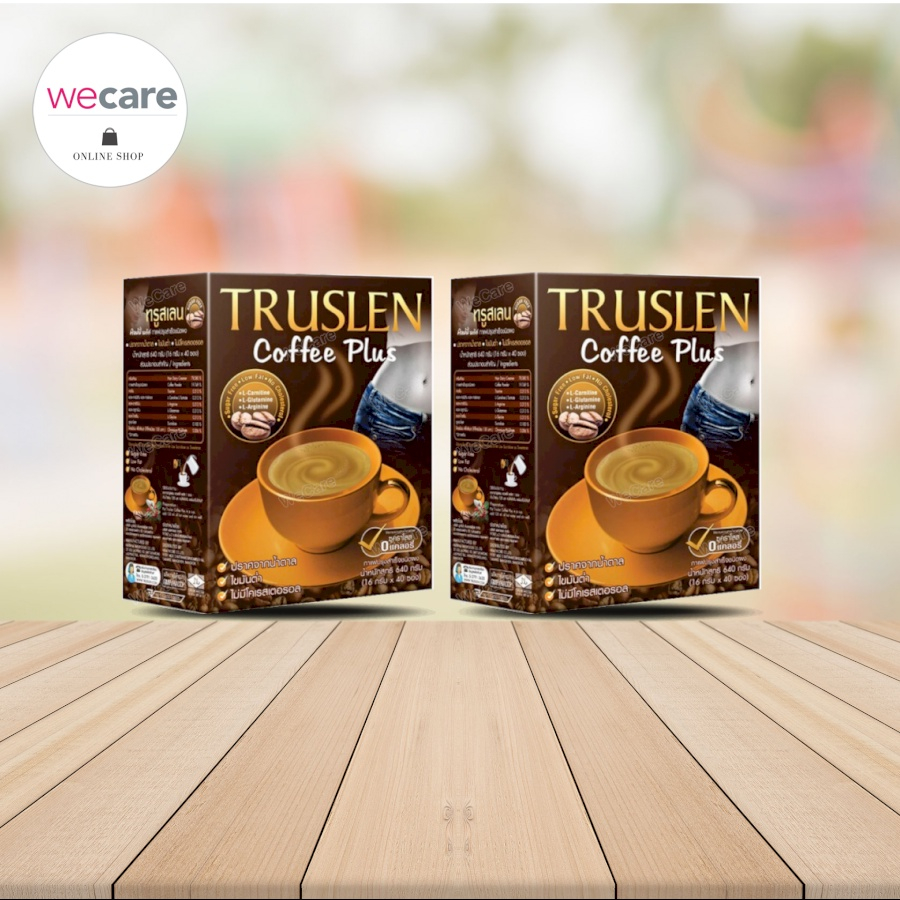 Truslen Coffee plus (กล่อง 40 ซอง) ทรูสเลน คอฟฟี่ พลัส กาแฟ | Shopee ...