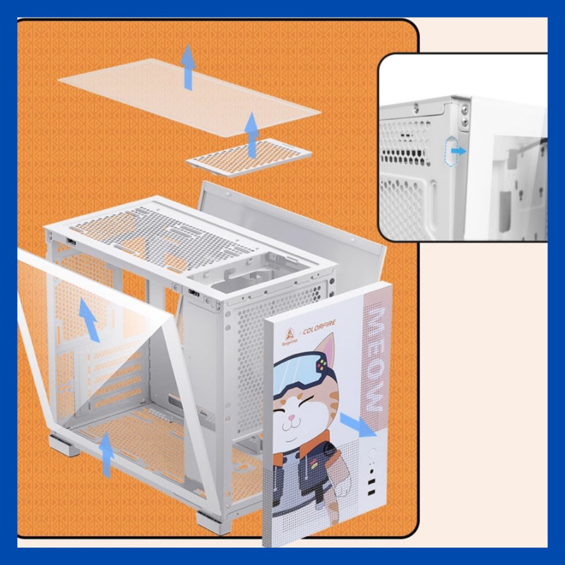 SEGOTEP X COLORFIRE CASE MEOW EDITION ( CASE MATX ) | Shopee Thailand