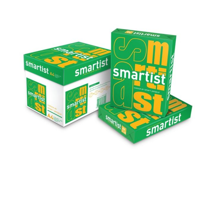 กระดาษถ่ายเอกสาร A4 70แกรม Smartist | Shopee Thailand