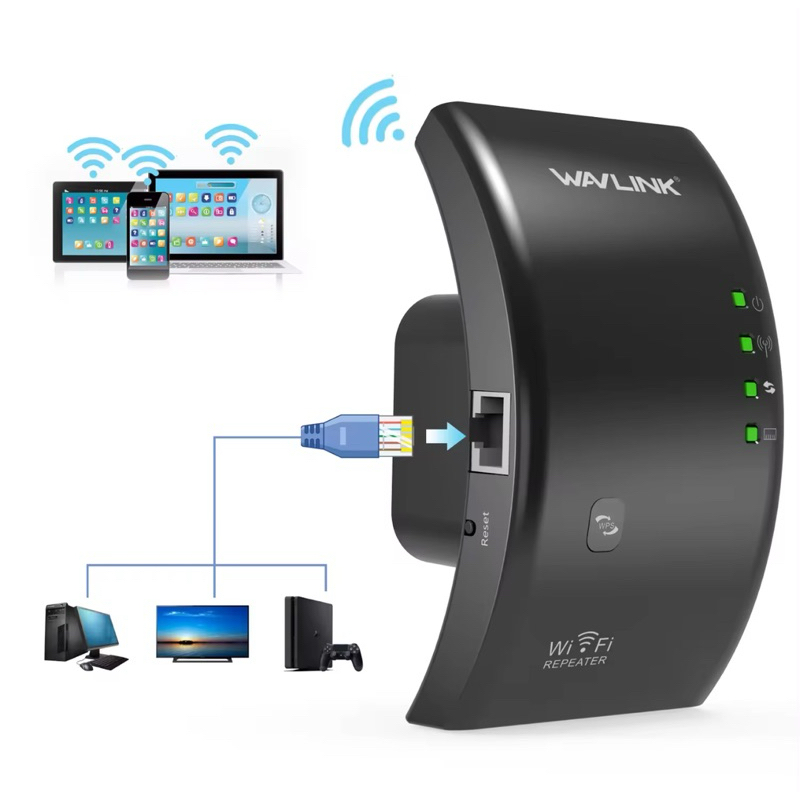 300Mbps WiFi Repeater WiFi Extender Router ตัวขยายสัญญาณ WiFi ไร้สาย Wi ...