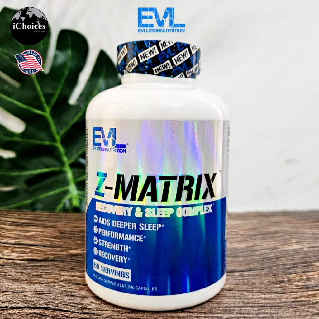 [EVLution Nutrition] Z-Matrix, Recovery & Sleep Complex 240 Capsules ...
