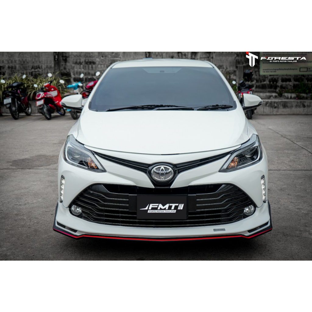 ชุดแต่ง TOYOTA VIOS 2016 สเกิร์ตหน้า/ข้าง/หลัง สปอยเลอร์/สปอยเลอร์ยก ...