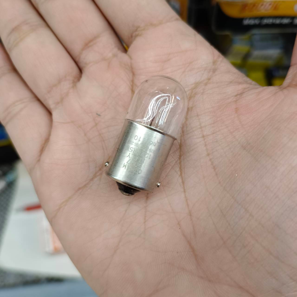 OSRAM 5007 หลอดไฟรถยนต์ R5W 12V 5W ขั้วหลอดแบบเขี้ยว 1 ไส้ หลอดไฟสัญญาณ ...