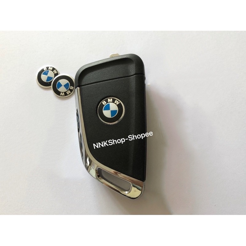 กุญแจรีโมท พร้อมโลโก้ กุญแจแบบพับก้านดอกไขเก็บได้ สำหรับ BMW รุ่น E36 E38 E39 E46 X5 E53 X3 E83 ...