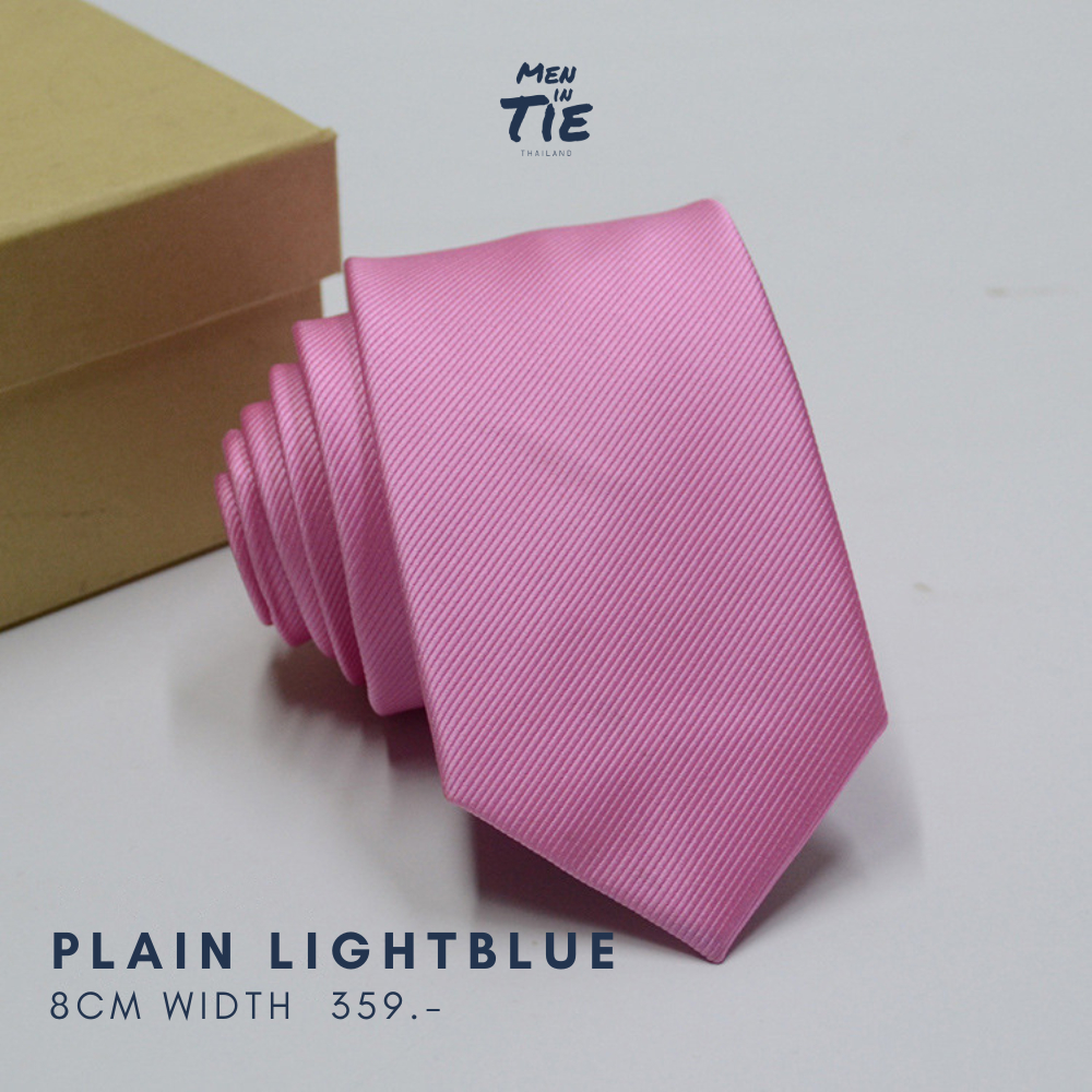 MEN IN TIE เนคไทแบบผูกเอง หน้ากว้าง 8cm รุ่น Plain Collection | Shopee Thailand