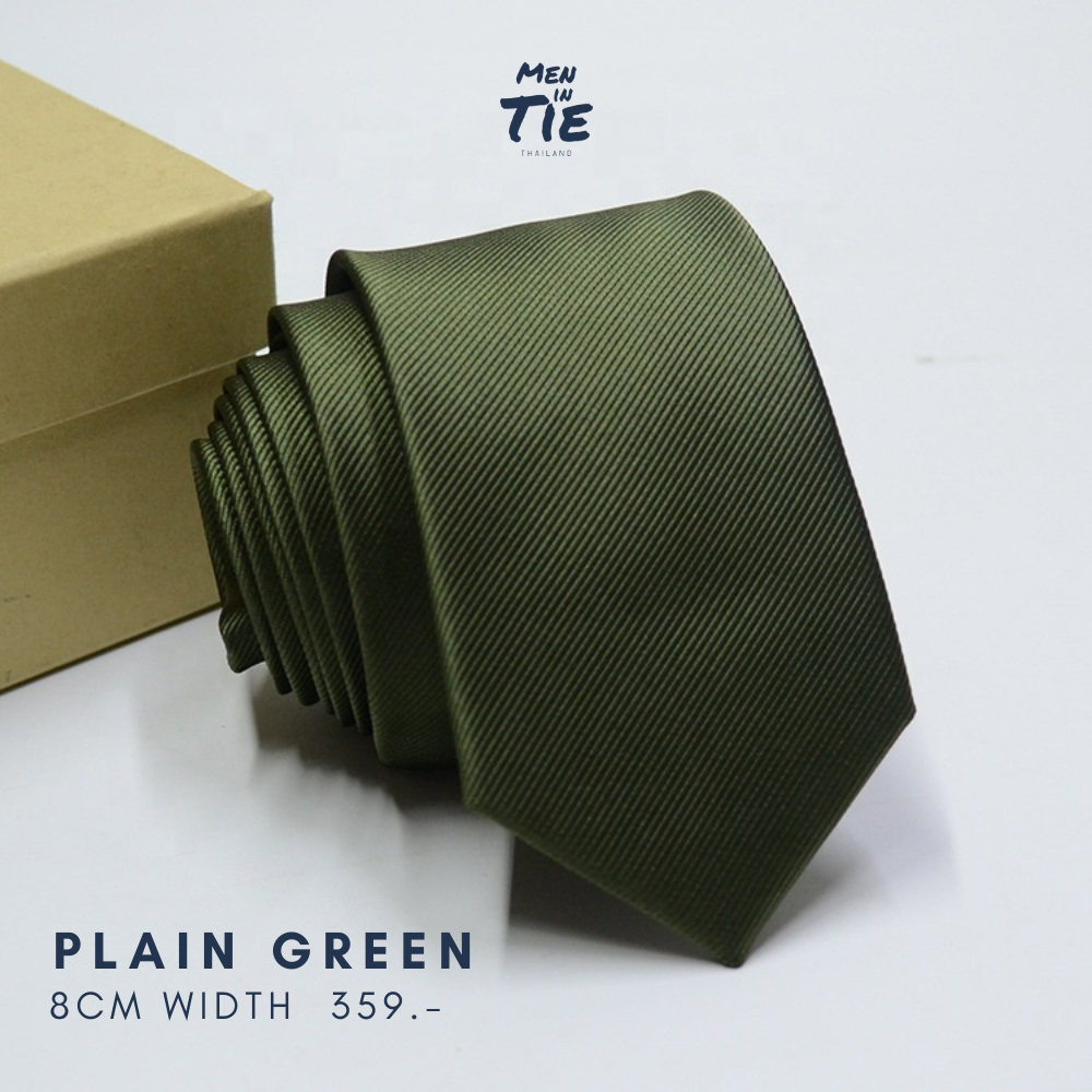 MEN IN TIE เนคไทแบบผูกเอง หน้ากว้าง 8cm รุ่น Plain Collection | Shopee Thailand