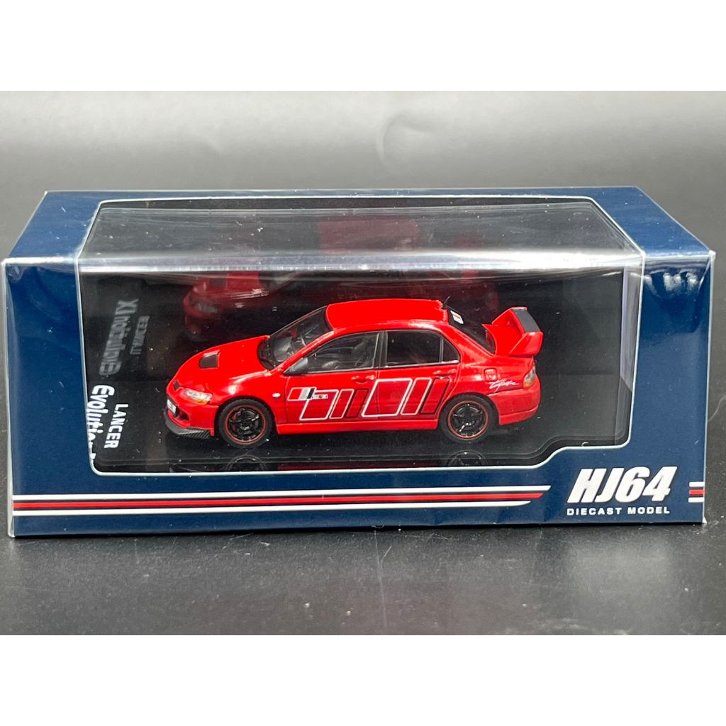 Hobby JAPAN MITSUBISHI LANCER GSR EVOLUTION 9 RALLIART RED SOLID ...
