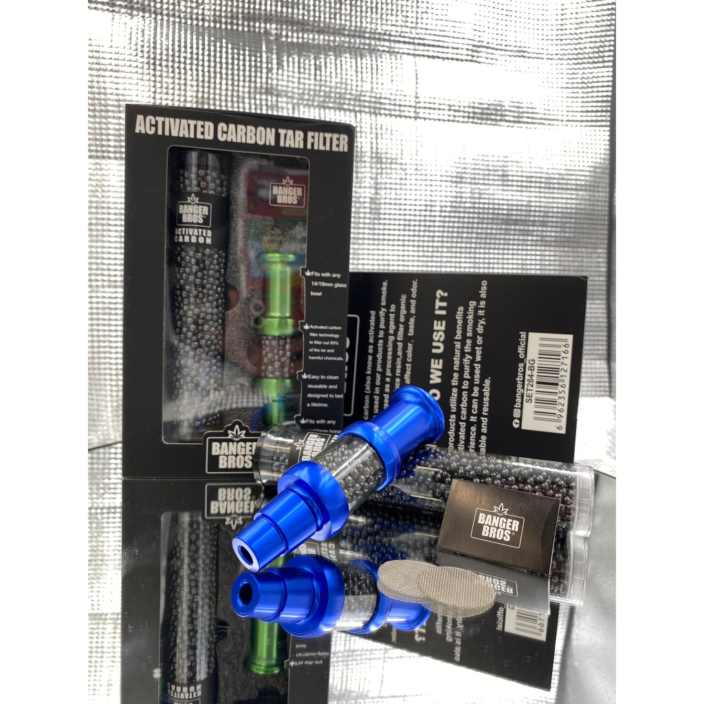 #แท้พร้อมส่งในไทย Activate carbon tar filter by banger bros | Shopee ...