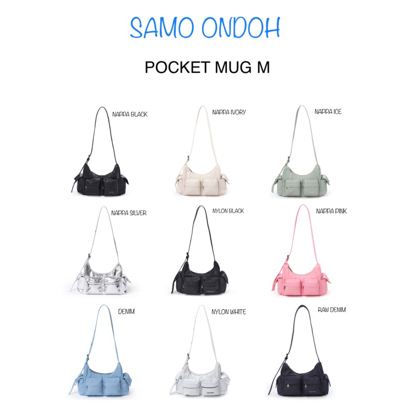 พร้อมส่ง 🇰🇷 แท้ 💯% New pocket mug bag M SAMO ONDOH จากช็อปเกาหลี มีทั้ง ...