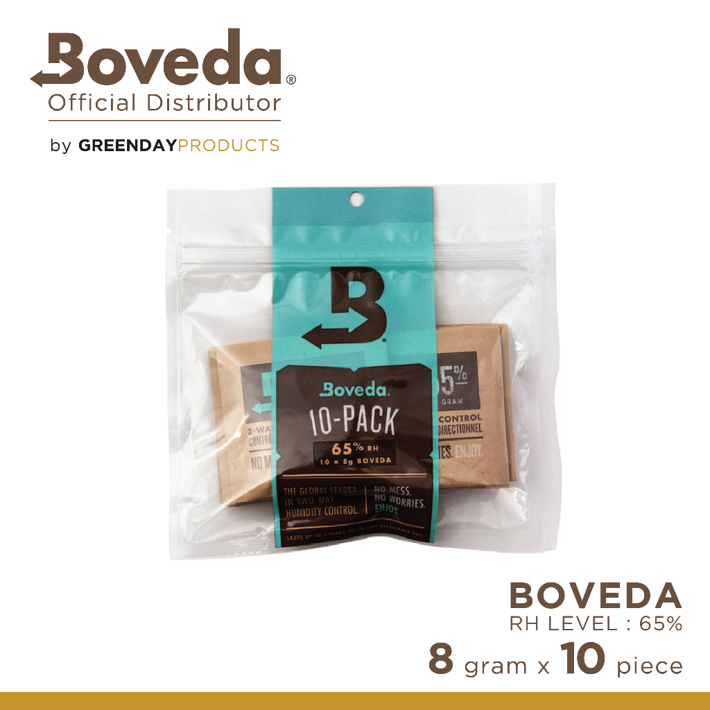 Boveda pack 65%RH 8gram (Pack 10 piece) | Shopee Thailand
