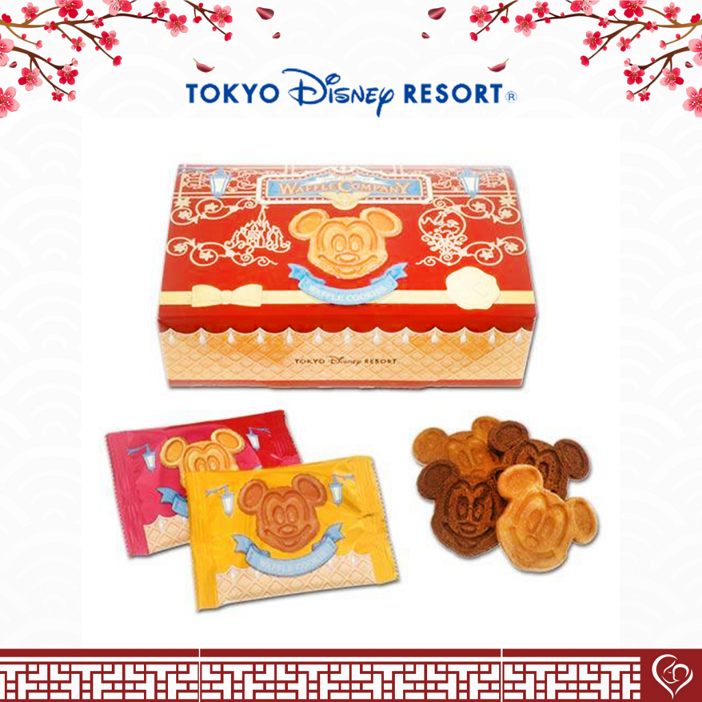 Mickey Mouse Waffle Cookie by Tokyo Disney Resort | Shopee Thailand