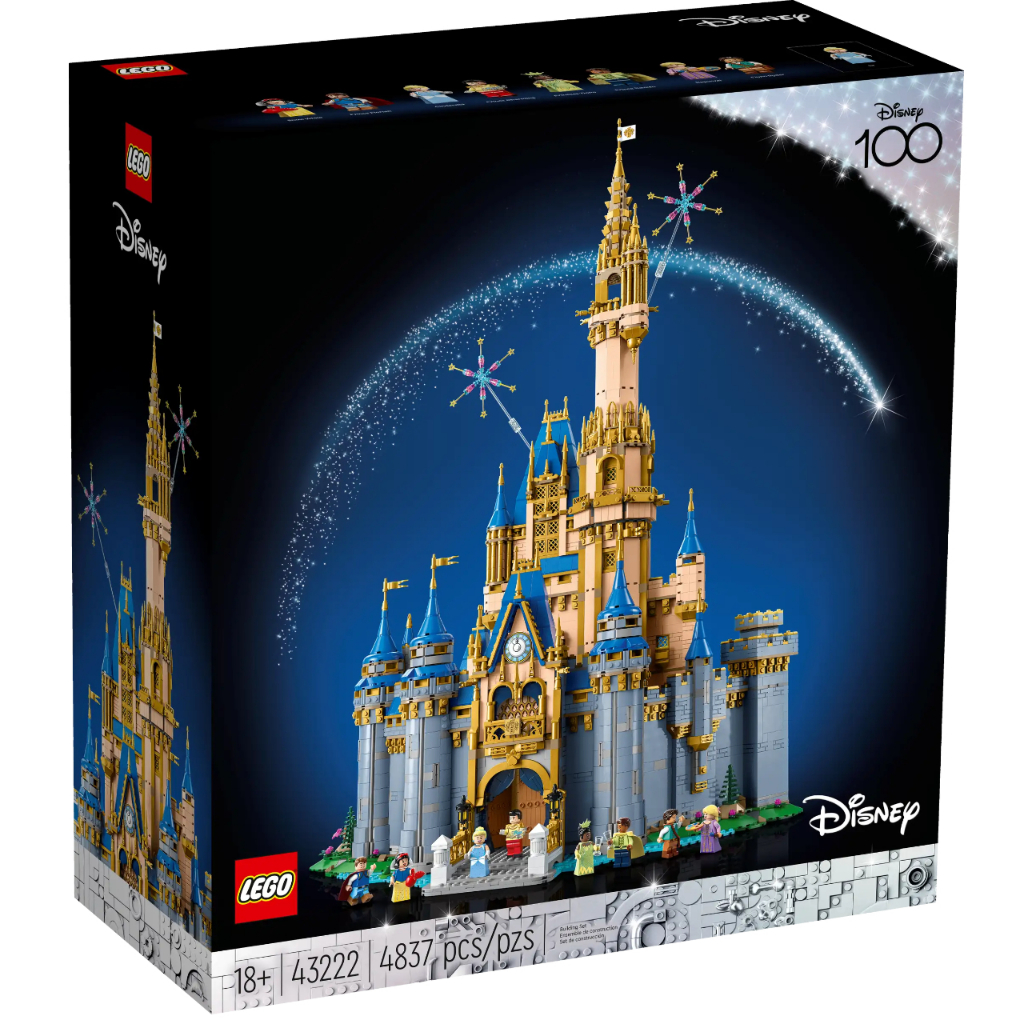 LEGO® ǀ Disney: ปราสาทดิสนีย์ (43222) - ชุดสะสมสุดยอดสำหรับแฟนๆ เจ้า ...