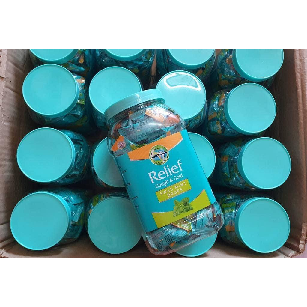 ลูกอม Relief Swas Mint Amrutanjan | Shopee Thailand