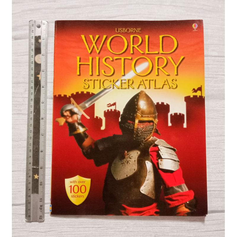 World History Sticker Atlas กนังสือเด๋ก หนังสือภาศาอังกฤษ ความรู้ทั่วไป ...