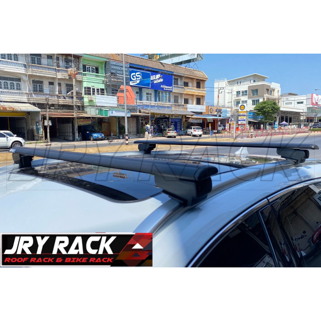 JRY Rack ชุดคานแร็ค BYD ATTO 3 ตรงรุ่น (ไม่เจาะตัวรถ) คานแร็ครถไฟฟ้า คานแร็คBYD ชุดคานขวางสำหรับ ...