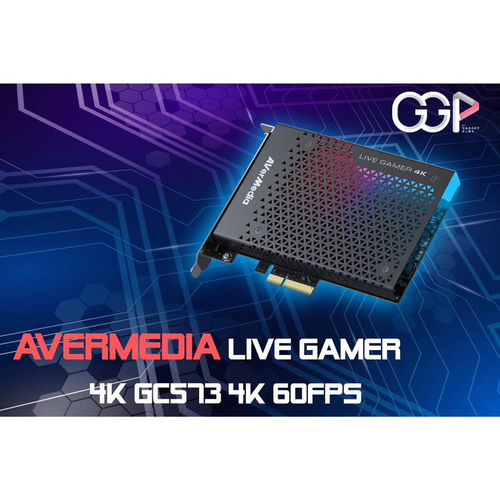 [กรุงเทพฯ ด่วน 1 ชั่วโมง] AverMEdia GC573 Live Gamer 4K- 4Kp60 HDR Capture Card ประกันศูนย์ไทย ...