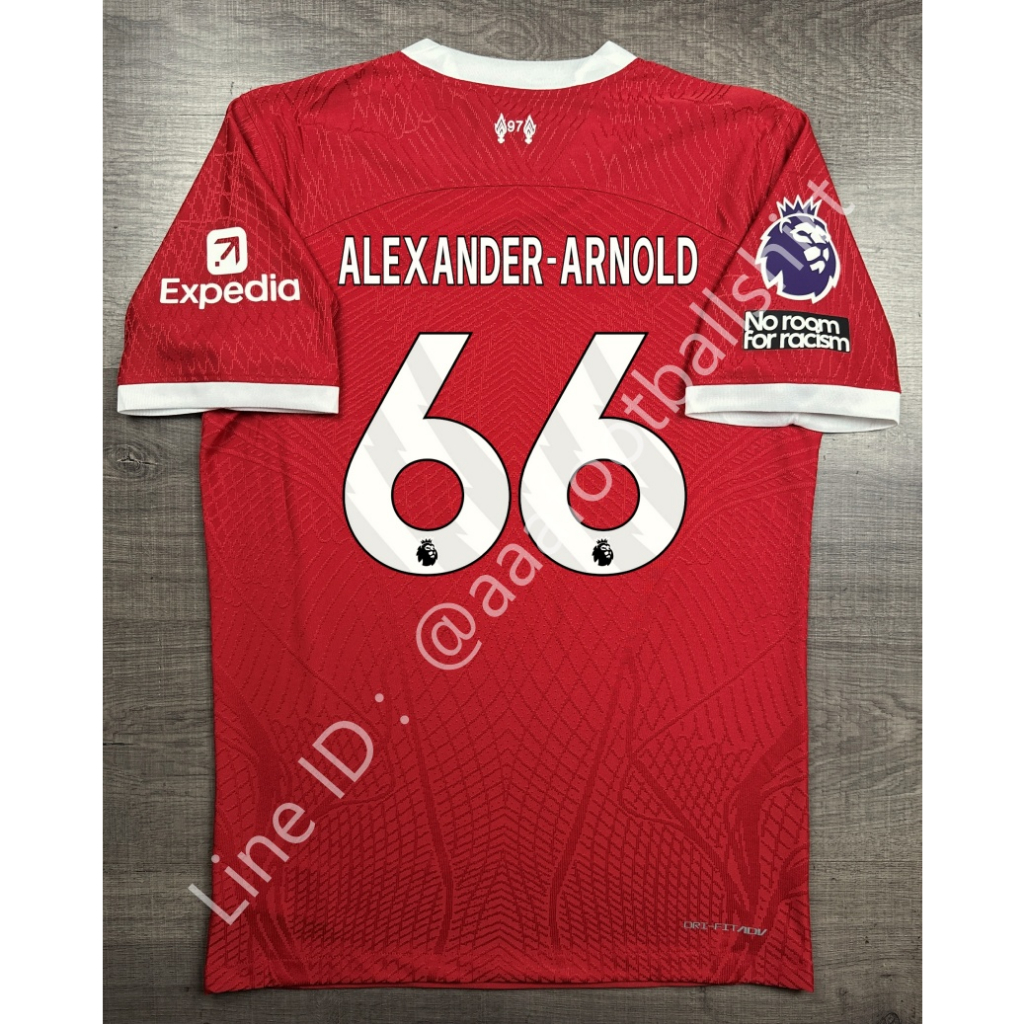 เสื้อฟุตบอล เกรด player ลิเวอร์พูล Home เหย้า 2023/24 อาร์ม EPL 66 ALEXANDER-ARNOLD | Shopee ...