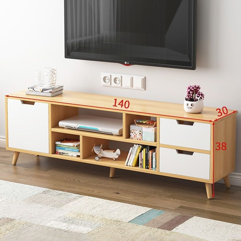 FS360_SALE ชั้นวางทีวีมินิมอล พร้อมลิ้นชักเก็บของหลายช่อง เหมาะกับทีวี ...