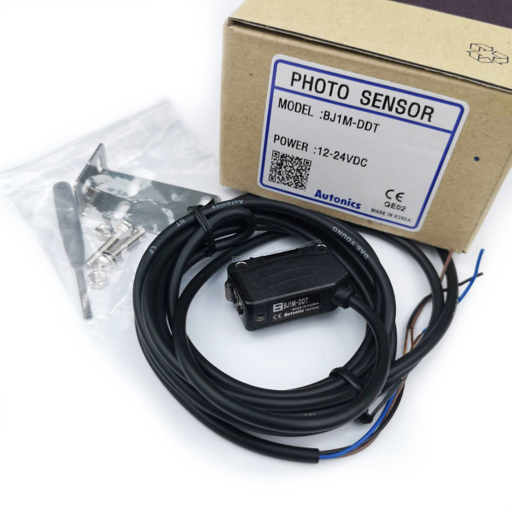 BJ1M-DDT-Autonics Sensor, Photo, Diffuse, 1m Sensing distance, Light & Dark On, NPN Output, 12 ...