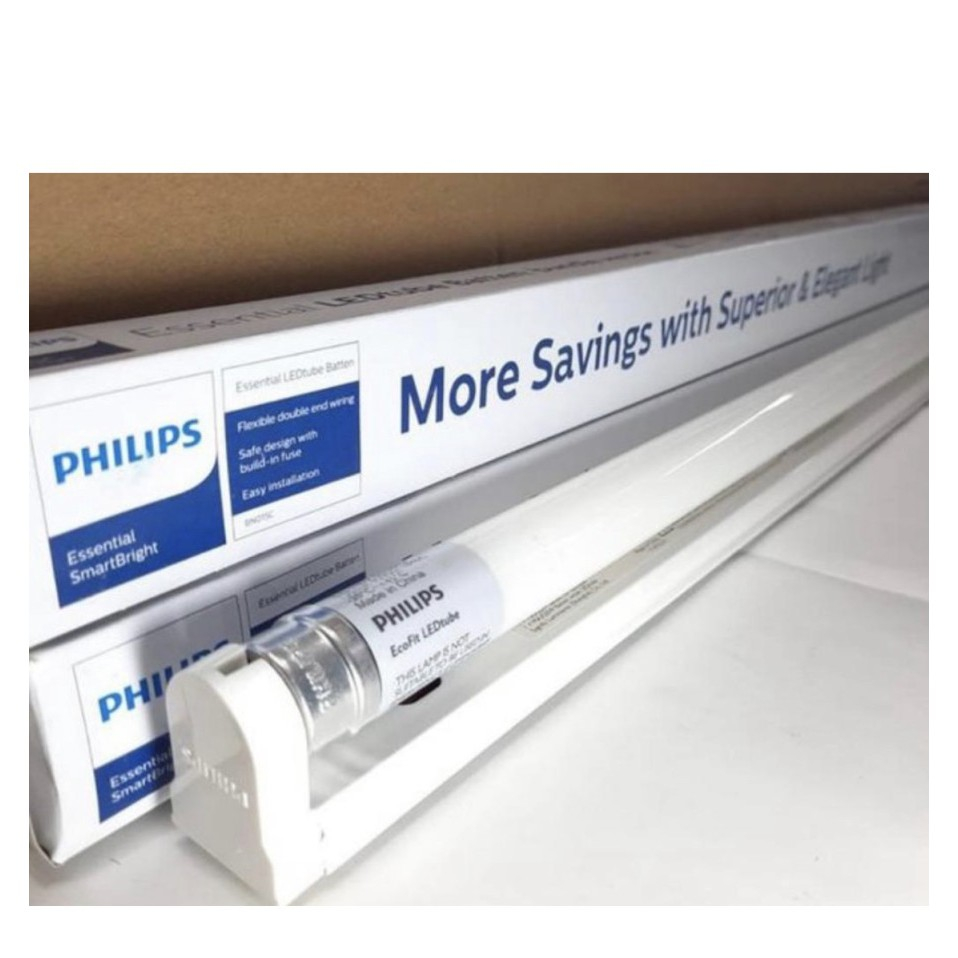Philips ชุดรางนีออนพร้อมหลอดไฟLED ชุดไฟสำเร็จ ฟิลลิป์ (BN015C) 8W 60CM ...