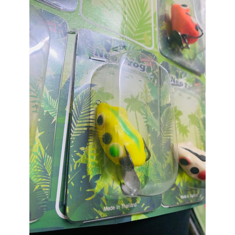 กบยาง Neo Frog 3.5เซน ผิวน้ำ ตีเหยื่อปลอม | Shopee Thailand